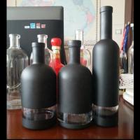 China EXW terms crystal glass 750ml 700ml 500ml tequila gin wine liquor spirits rum vodka whiskey glass bottle for sale