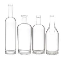 China Super Flint Glass Material 600ml Glass Liquor Bottle for Custom Design and Logo Printing for sale