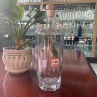 China Super Flint Glass 70cl 1Liter Wide Mouth Glass Bottle for Spirits Liquor Transparent Empty for sale