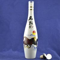 China Empty Glass Bottles for Liquor and Wine 500ml 750ml 1000ml Round Shape for sale