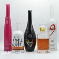China 700ml Unique Shape Glass Bottle for XO/Brandy Super Flint Glass Material and Crown Cap for sale