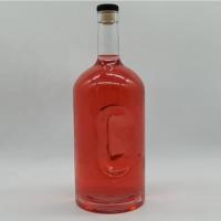 China High Flint Glass Material 750ml 1000ml Vodka Glass Bottle for Benefit for sale