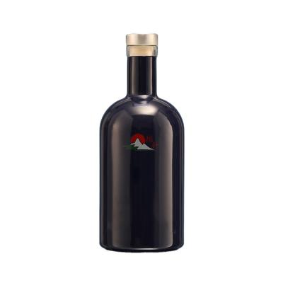 China Custom Sized Glass Wine Bottles for Storing Whiskey and Wine in Super Flint Glass for sale