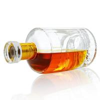 China 500ml 700ml 75cl Super Flint Whiskey Glass Bottle with Crystal White Material at CIF for sale