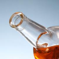 China Cork Top 500ml Glass Bottle for Vodka Liquor OEM Welcome for sale