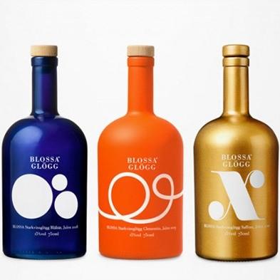 China Provided Freely 1000ml Clear Shape White Frost Vodka Round Bottle for Water Twist Cap for sale
