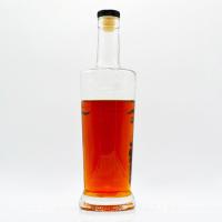 China Paypal Payment Accepted Clear Glass Bottle for Alcoholic Beverages for sale