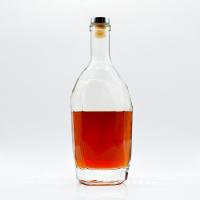 China Paypal Payment Accepted Clear Glass Bottle for Alcoholic Beverages for sale