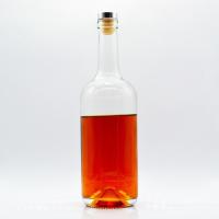 China Paypal Payment Accepted Clear Glass Bottle for Alcoholic Beverages for sale
