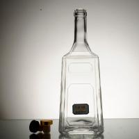 China Super Flint Glass Material Glass Vodka Brandy Rum Liquor Bottle for Women Body Shaped for sale