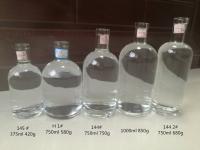 China Empty Whisky Alcohol Spirit Wine Gin Glass Vodka Bottle 500ml 700ml 750ml with CIF Terms for sale