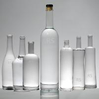 China Super Flint Glass Material Glass Vodka Brandy Rum Liquor Bottle for Women Body Shaped for sale