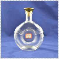 China Industrial Super Flint Glass Material 500ml XO Bottle for Beverage Liquor Wine Whisky for sale