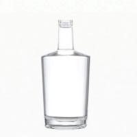 China Industrial Glass Bottle for Brandy Whisky Liquor 500ml 700ml 750ml 250ml Custom Design for sale