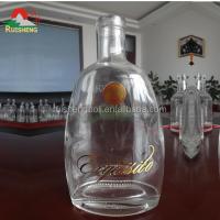 China Super Flint Glass Empty 1.5L 2 Liter Glass Wine Bottle with Stopper for sale