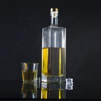 China Super Flint Glass Bottle for Brandy High Transparent Cork Sealing Type Direct for sale
