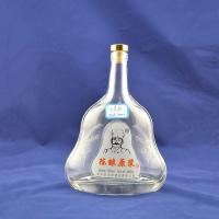 China Custom Tequila Bottle with Clear Glass Material and Fast Shipping Delivery Time 20-30Days for sale