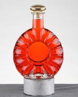 China 500ml 700ml Glass Bottle for Fancy Liquor Cork Sealing Type Super Flint Glass Material for sale