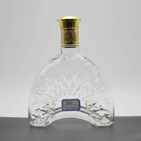 China Super Flint Material High Transparent XO Glass Bottle with Wooden Cap and Cork Seal for sale