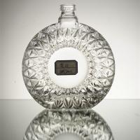 China 500ml 700ml Glass Bottle for Fancy Liquor Cork Sealing Type Super Flint Glass Material for sale