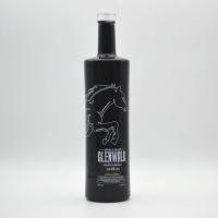 China 1L 750ml Clear Glass Bottle for Vodka Gin Whisky Tequila Customized Shape for sale