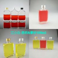 China Screen Printed Spirit Bottles for Vodka Whiskey and Rum in 100ml/750ml Capacity for sale