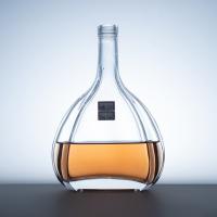 China Body Material Super Flint Glass Brandy XO Mini Champagne Cylinders with Maple Leaf for sale