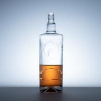 China Body Material Super Flint Glass Brandy XO Mini Champagne Cylinders with Maple Leaf for sale