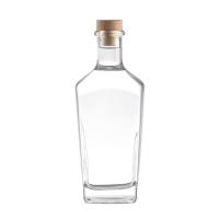 China Screw Cap/Cork Sealing Type 750ml Glass Liquor Bottle with Hot Stamping Surface Handling for sale