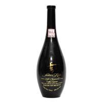 China Matte Black Gin Honey Alcoholic Beverage Champagne Bottle Glass 250ml 375ml 1000ml for sale