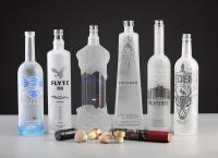 China Industrial Beverage 500ml 750ml 1 Liter Glass Bottles for Liquor Wine Vodka Spirit for sale