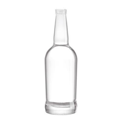 China 500ml 700ml 750ml Square Vodka Bottle in Super Flint Glass Material for Mineral Water for sale