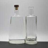 China Empty Glass Bottles 700ml 750ml 500ml for Olive Oil Alcohol Liquor Super Flint Glass for sale