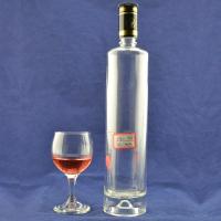 China Collar Material Super Flint Material 700ml Empty Clear Alcohol Rum Whisky Spirit Vodka Glass Bottle for Liquor for sale