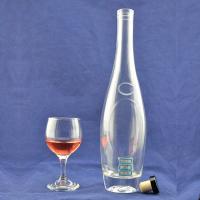 China Collar Material Super Flint Material 700ml Empty Clear Alcohol Rum Whisky Spirit Vodka Glass Bottle for Liquor for sale
