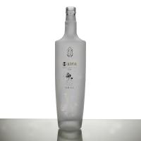 China Customized Empty Glass Bottle for Alcohol Whiskey Vodka Spirit 700ml 750ml 500ml 1000ml for sale