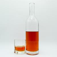 China 500ml 700ml 750ml Bulk Empty Whisky Rum Brandy Drink Glass Liquor Bottles for Wine for sale