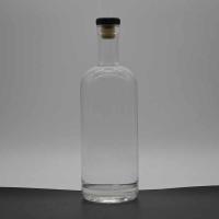 China Super Flint Glass 750ML Bottle for Thick Bottom Cork and Customized Design of Liquor for sale