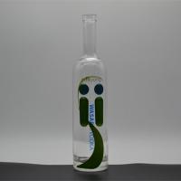 China Super Flint Glass 750ML Bottle for Thick Bottom Cork and Customized Design of Liquor for sale