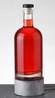 China Super Flint Glass Material Brandy Glass Bottle for Custom Liquor Spirit 700ml for sale