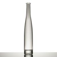 China Collar Material Super Flint Glass Material Liquor Alcohol Vodka Whisky Glass Bottle for sale