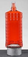 China Super Flint Glass Material Brandy Glass Bottle for Custom Liquor Spirit 700ml for sale