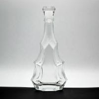 China Super Flint Glass 1L Bottle for Gin Rum and Whiskey Spirit Water Beverage Free Sample for sale