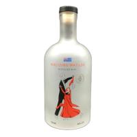 China OEM Logo Decal Stocked 1000ml 750ml 500ml Liquor Bottles Vodka Glass Bottle with Cork Top Lid for sale