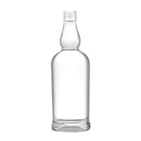 China 750ml Vodka Gin Bottle Made of Super Flint Glass Material for Other Beverage Collar for sale