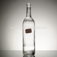 China Decal Surface Handling Custom Giant 750ml 1000ml Empty Brewing Gin Rum Decanter Alcohol Liquor Plum Wine Glass Bottle for sale