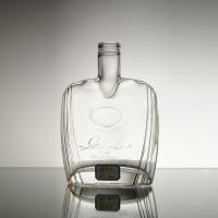 China Decal Surface Handling Custom Giant 750ml 1000ml Empty Brewing Gin Rum Decanter Alcohol Liquor Plum Wine Glass Bottle for sale