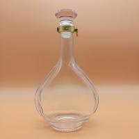 China Customized Clear Flint 500ml Square Glass Bottles for Liquor Alcohol Highly OEM/ODM for sale