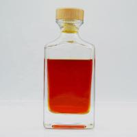 China Customized Clear Flint 500ml Square Glass Bottles for Liquor Alcohol Highly OEM/ODM for sale