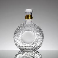 China Trade Assurance High Flint Glass Material 750ml Clear Vodka Bottle for Big Event for sale